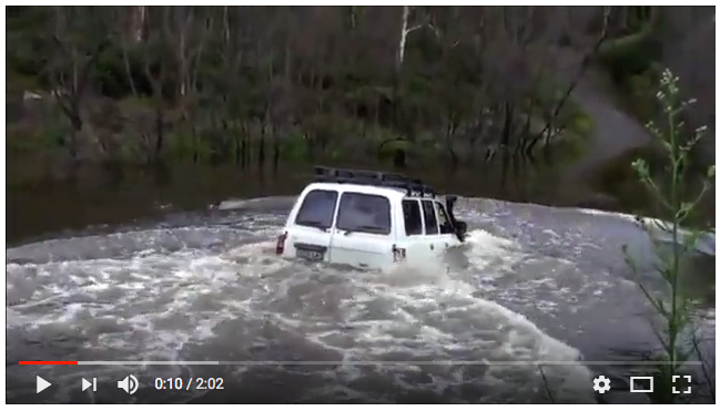 Insane River Crossing - Watch Until The End – Aussie 4x4 Pro