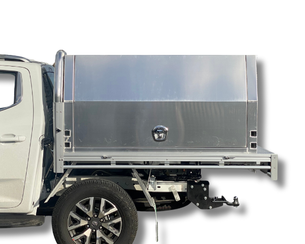 Aluminium Canopy Toolbox 1650mm for Hilux / Landcruiser / Triton / Ran ...