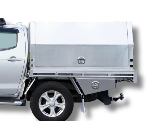 Aluminium Canopy Toolbox 1800mm for Hilux / Landcruiser / Triton / Ran ...