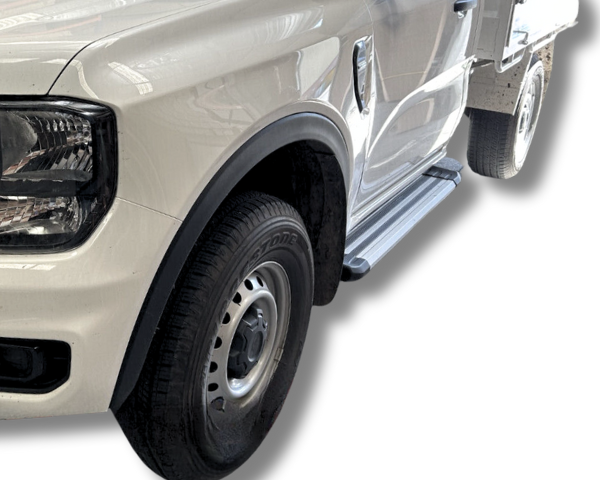 Aluminium Side Steps for Ford Ranger Next Gen Single Cab (09/2022 Onwa ...