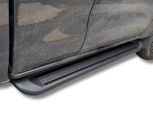 Aluminium Side Steps for Mazda BT-50 Freestyle Cab - Black (09/2020 ...