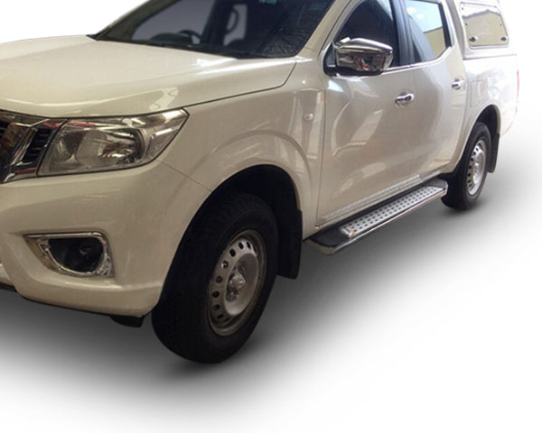 Aluminium Side Steps for D23 Nissan Navara Dual Cab (2015 - 2024 ...