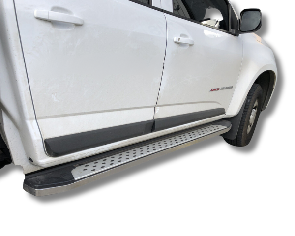 Aluminium Side Steps for RG Holden Colorado Dual Cab (2012 - 2020 ...