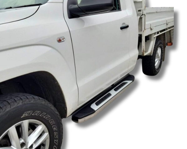 Aluminium Side Steps for Volkswagen Amarok Single Cab (2010 - 2020 ...