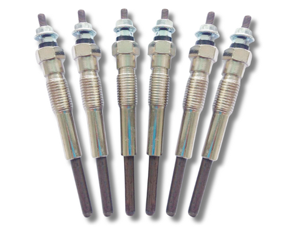 Glow Plugs x 6 for 47 / 60 / 75 Series Toyota Landcruiser HJ47 / HJ60 ...