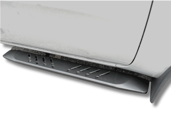 Steel Side Steps for Isuzu D-MAX Single Cab - Matt Black (09/2020 - 20 ...