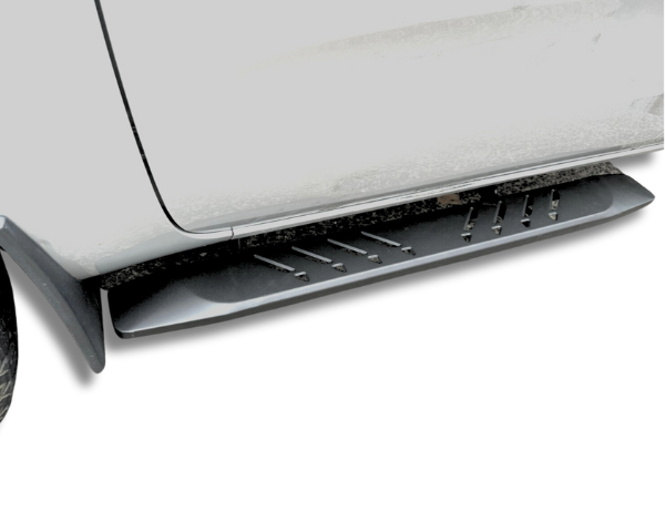 Steel Side Steps for Toyota Hilux Single Cab - Matt Black (2015 - 2024 ...