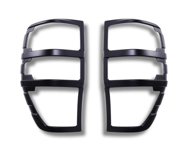 Tail Light Trims for PX1 / PX2 / PX3 Ford Ranger - Matte Black (2012 ...