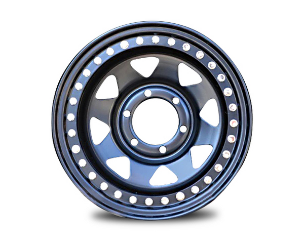 15x8 Steel Imitation Beadlock Wheel Rim for 40 / 45 Series Toyota Land ...