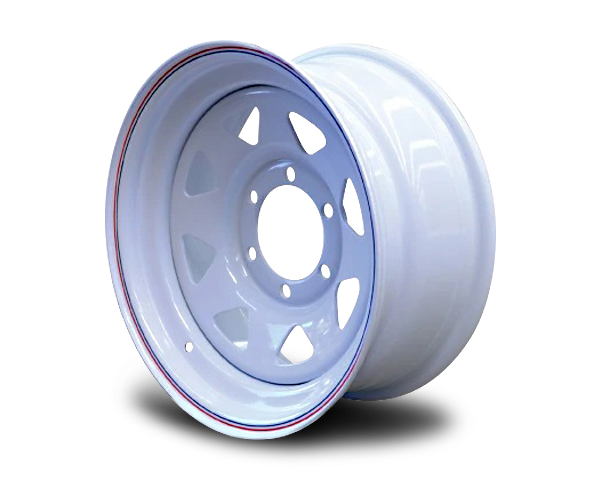 16x7 Steel Triangle-Hole Wheel Rim for 70 / 73 / 75 Series Toyota Land ...