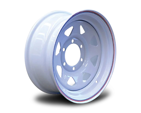 16x7 Steel Triangle-Hole Wheel Rim for GU Y61 Nissan Patrol (-13 Offse ...