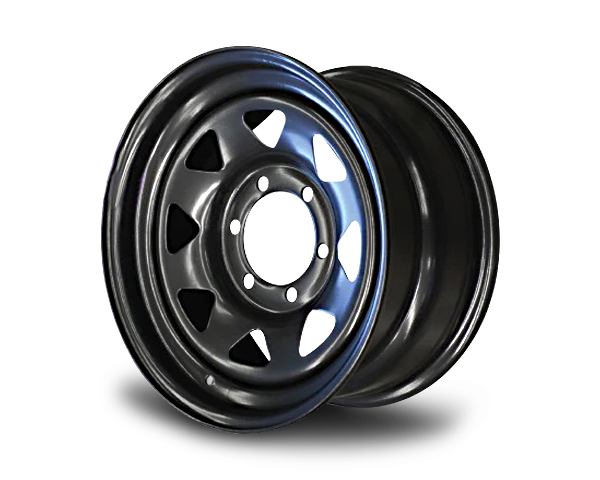 16x7 Steel Triangle-Hole Wheel Rim for Holden Colorado (+25 Offset / 6 ...