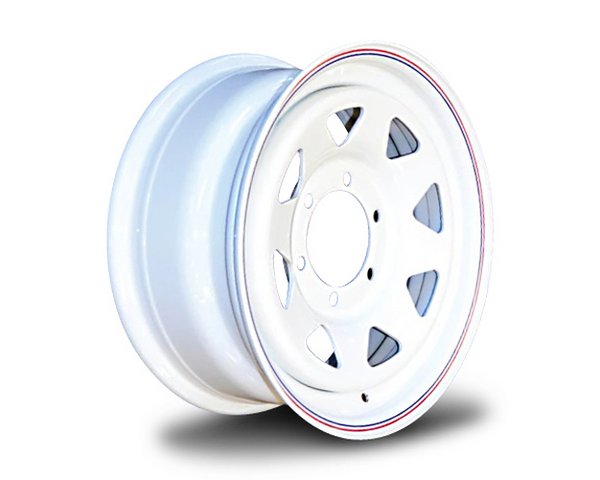 16x7 Steel Triangle-Hole Wheel Rim for Holden Colorado (+25 Offset / 6 ...
