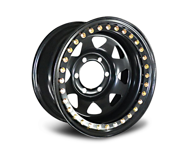 16x8 Steel Beadlock Wheel for Holden Jackaroo Pre-1995 (0 Offset / 6/1 ...