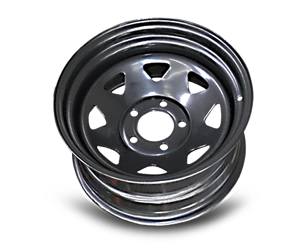 17x8 Steel Triangle-Hole Wheel Rim for JK Jeep Wrangler (-25 Offset ...