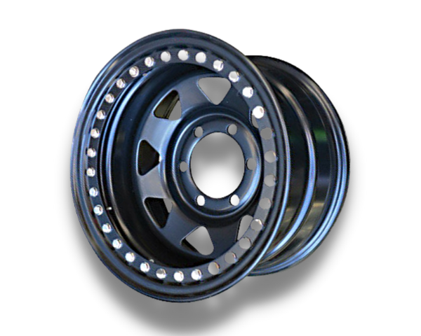 17x9 Steel Imitation Beadlock Wheel Rim for 80 Series Toyota Landcruis ...