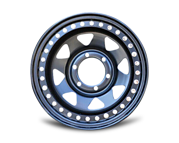 17x9 Steel Imitation Beadlock Wheel Rim for MQ / GQ Y60 Nissan Patrol ...