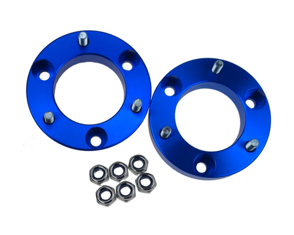 32mm Front Coil Strut Spacers for ML / MN Mitsubishi Triton - Blue (20 ...