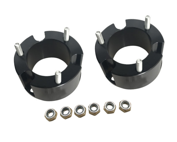 60mm Front Coil Strut Spacers for Toyota Hilux - Black (2005 - 2014 ...