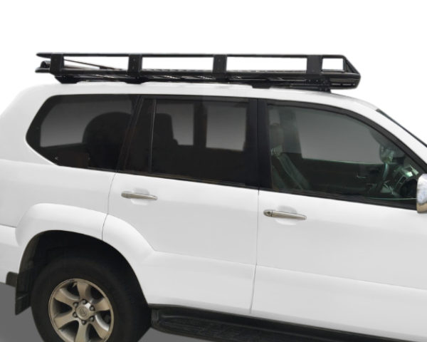 Cage Steel Roof Rack for 120 Series Toyota Prado - Full Length 220cm ...