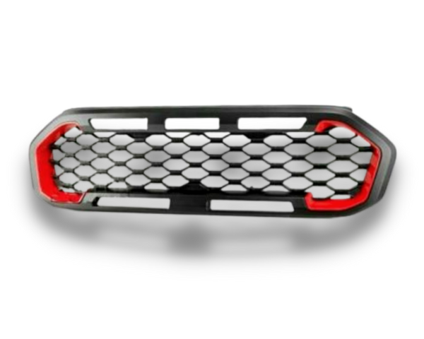 Front Mesh Grill for PX2 / PX3 Ford Ranger - Raptor Style - Matte Blac ...