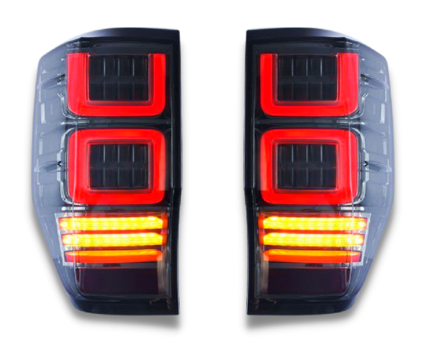 LED Tail Lights for PX1 / PX2 / PX3 Ford Ranger with Sequential Indica ...