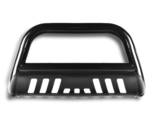 Nudge Bar for Holden Colorado with Skid Plate - 3 Inch Black Steel (20 ...