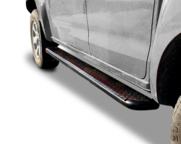 Side Steps for Isuzu D-MAX Dual Cab in Heavy Duty Steel (2012 - 2020 ...