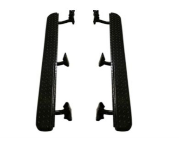 Side Steps for Toyota Hilux Dual Cab / Space Cab in Heavy Duty Steel ...